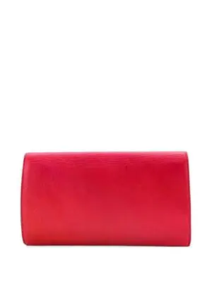 Saint Laurent Belle De Jour Leather Large Clutch Bag
