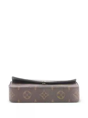 LOUIS VUITTON Felicie Strap & Go Monogram Canvas Crossbody Bag