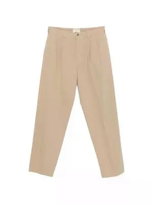 THE ROW Tomasino Pleated Trousers - Neutrals