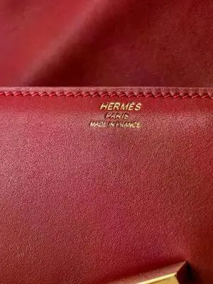 Hermès Egee Tadelakt Clutch Bag