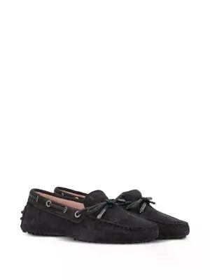 TOD'S Gommino Suede Loafers - Blue