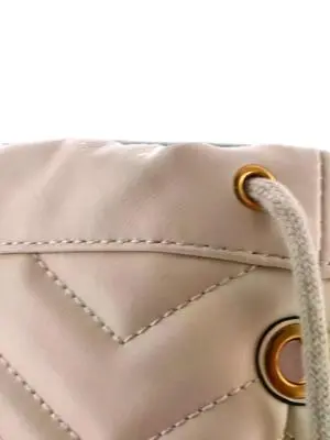 Gucci Gg Marmont Matelasse Leather Mini Bucket Bag