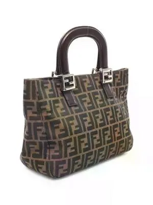 Fendi 2010s Zucca Tote Bag
