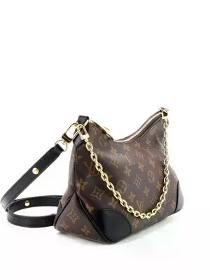 LOUIS VUITTON Boulogne Nm Handbag Monogram Canvas Shoulder Bag - Brown