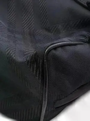 Burberry Check Jacquard Messenger Bag