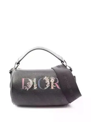 Dior 2000-2026 Mini Leather Roller Bag Satchel