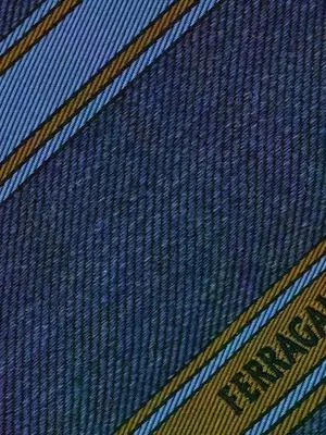 FERRAGAMO Regimental Jacquard Tie