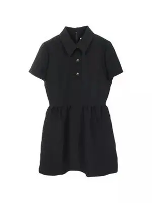 Dior Button-detail Mini Dress