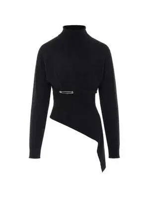 LANVIN Wool And Cashmere Sweater - Black