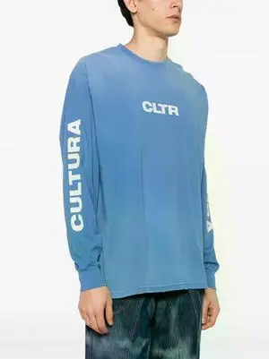 CULTURA Logo-print Cotton T-shirt