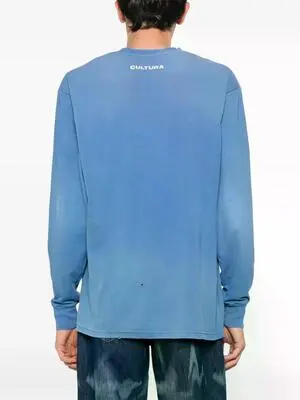 CULTURA Logo-print Cotton T-shirt