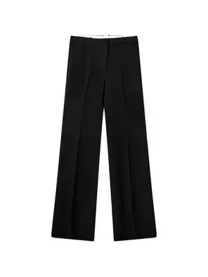 THE GARMENT Pressed-crease Tailored Trousers - Black