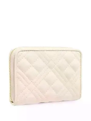 Moschino Quilted Logo-lettering Wallet
