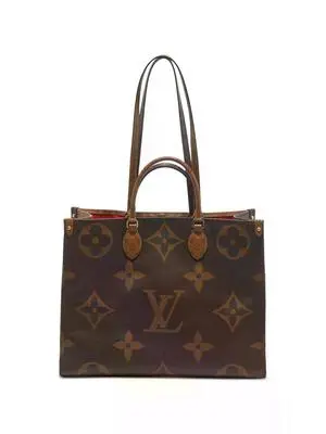 LOUIS VUITTON 2019 Gm Onthego Monogram Reverse Tote Bag - Brown