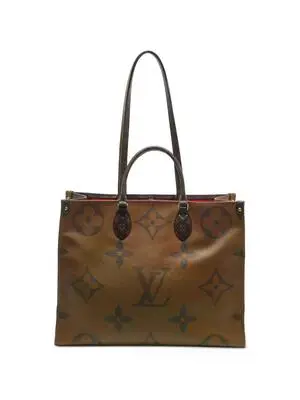 LOUIS VUITTON 2019 Gm Onthego Monogram Reverse Tote Bag