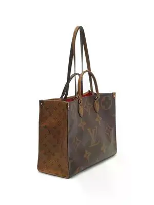 LOUIS VUITTON 2019 Gm Onthego Monogram Reverse Tote Bag