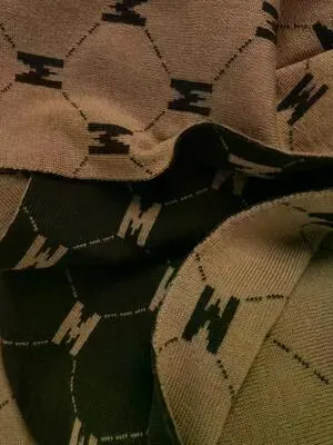 Moschino Monogram-print Scarf