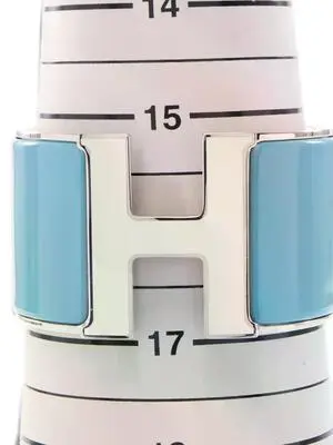 Hermès 2010s Tgm Click Clack Enamel Bangle