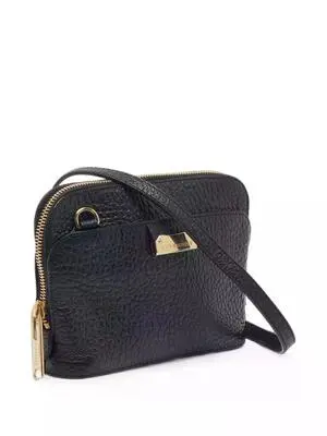 Burberry Small Harrogate Pebbled Leather Cross Body Bag