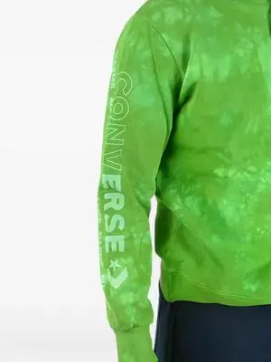 CONVERSE Tie-dye Logo-print Hoodie