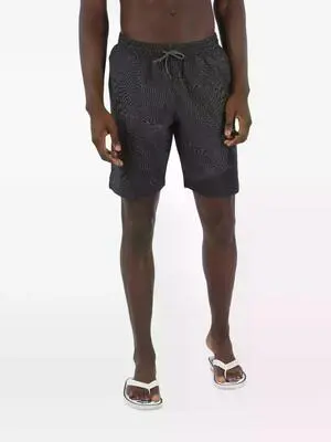 Nike Graphic-print Drawstring-fastening Swim Shorts
