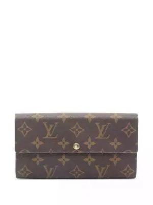 LOUIS VUITTON 2012 Sara Wallet - Brown