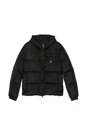 REFRIGIWEAR Hooded Quilted Jacket - Black