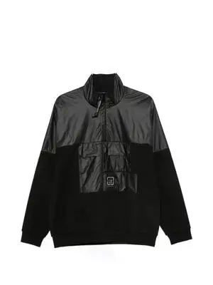 C.P. COMPANY Series Panelled Quarter-zip Sweater