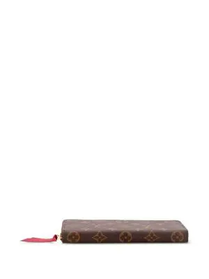 LOUIS VUITTON Clemence Wallet Monogram Canvas Small Wallets