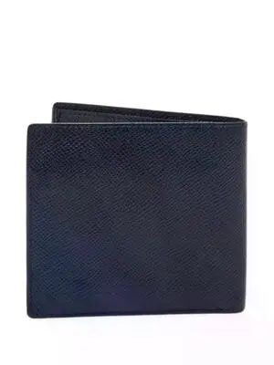 Dior 1998 Bifold Leather Wallet - Blue