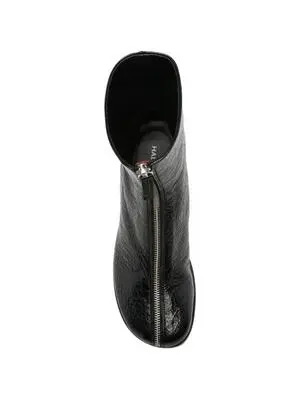 HALMANERA Leather Ankle Boots