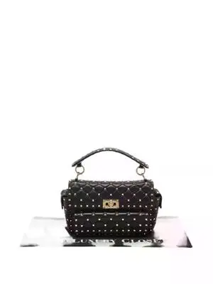 Valentino Garavani Medium Rockstud Spike Quilted Handbag