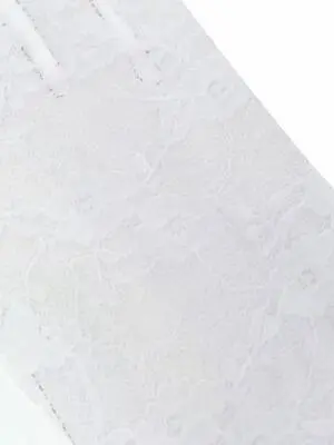 SUPER BLOND Lace-pattern Gloves