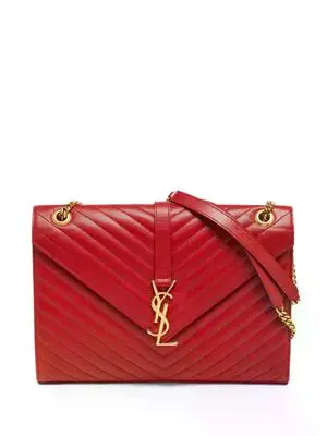 Saint Laurent 2014 Envelope Logo-plaque Shoulder Bag