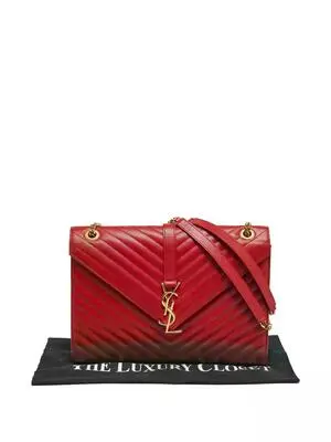 Saint Laurent 2014 Envelope Logo-plaque Shoulder Bag