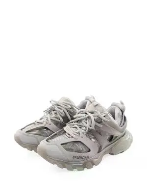Balenciaga 2010s Track Clear Sole Sneakers - Grey