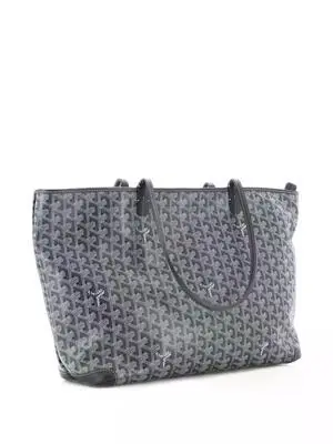 Goyard Artois Tote Coated Canvas Mm Shoulder Bag - Grey
