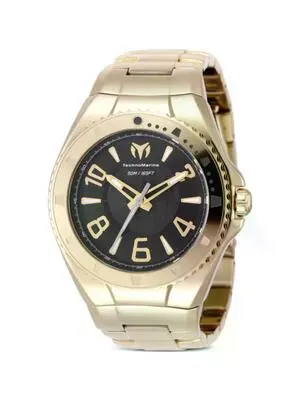TECHNOMARINE Gold Tone Watch - Black