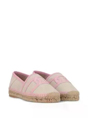 TOD'S Logo-patch Espadrilles - Neutrals