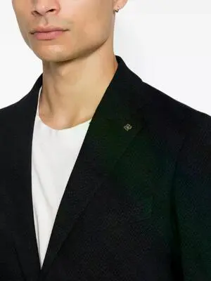 Tagliatore Pin-lapel Single-breasted Blazer