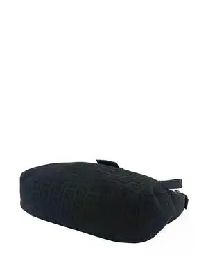 Fendi Zucchino Canvas Shoulder Bag