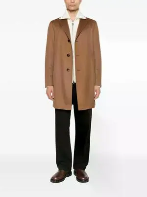 Tagliatore Single-breasted Notched Lapel Coat