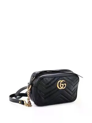 Gucci Gg Marmont Matelassé Leather Mini Shoulder Bag
