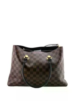 LOUIS VUITTON Damier Riverside Handbag - Black