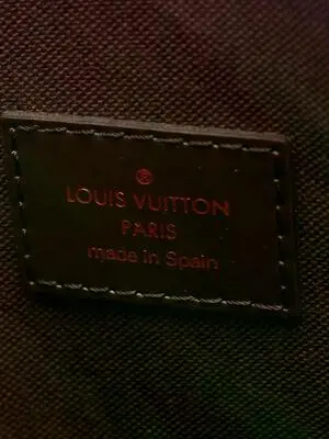 LOUIS VUITTON 2008 Damier Ebene Cabas Beaubourg Tote Bag