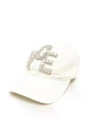 GOLDEN GOOSE Embellished Cap - Neutrals