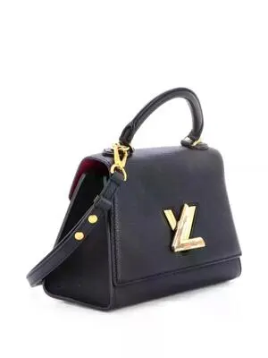 LOUIS VUITTON Twist One Handle Bag Taurillon Leather Pm Satchel