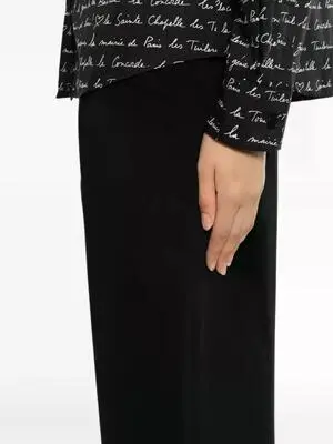 AGNES B. Wide-leg Elasticated Trousers