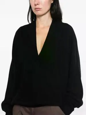 Frenckenberger Johnny V-neck Cashmere Sweater