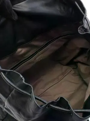 Bottega Veneta 2010s Intrecciato Leather Backpack
